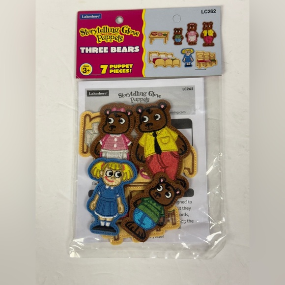 Lakeshore | Toys | Lakeshore Storytelling Glove Puppets Three Bears Set ...